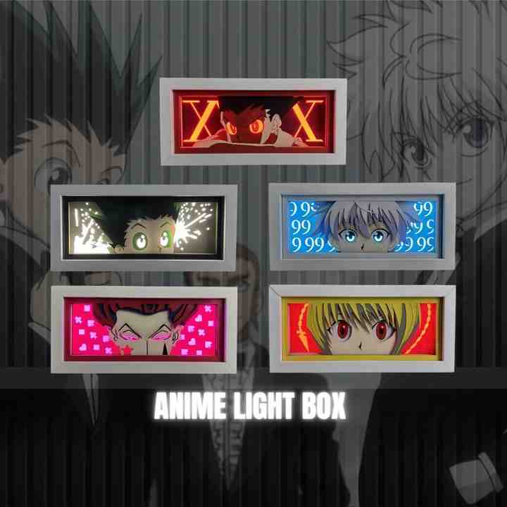 3D Anime Lights - Illuminate Halloween Parties with Style