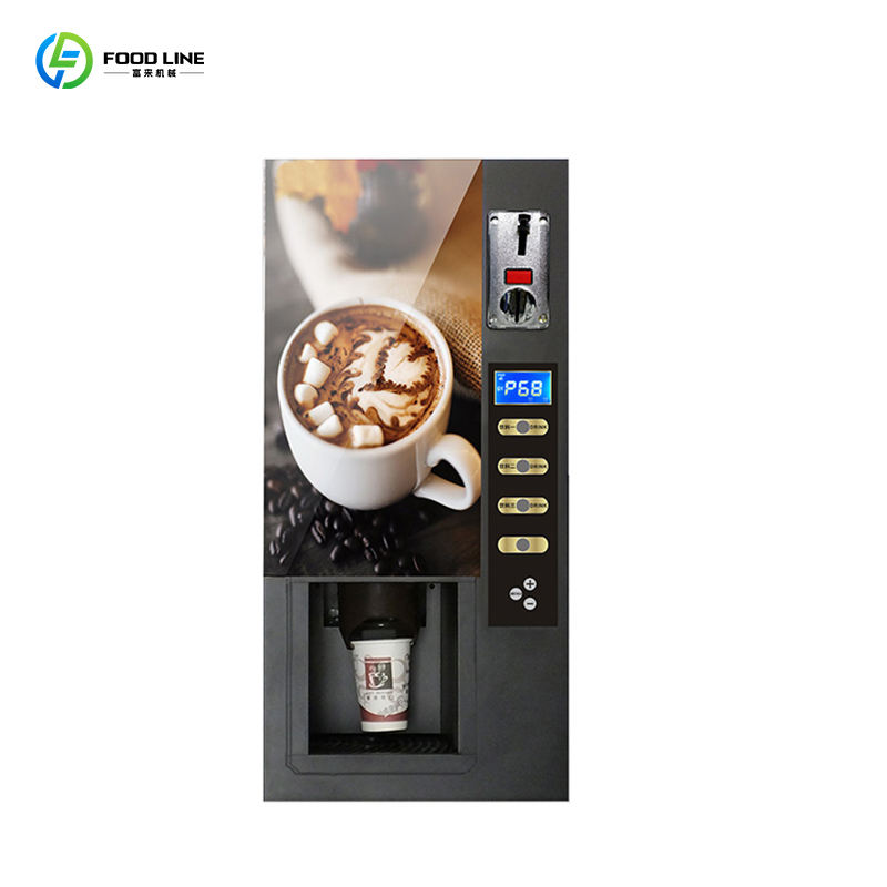 Automatic Coin-Operated Vending Machine for Coffee Cups Coffee Vending ...