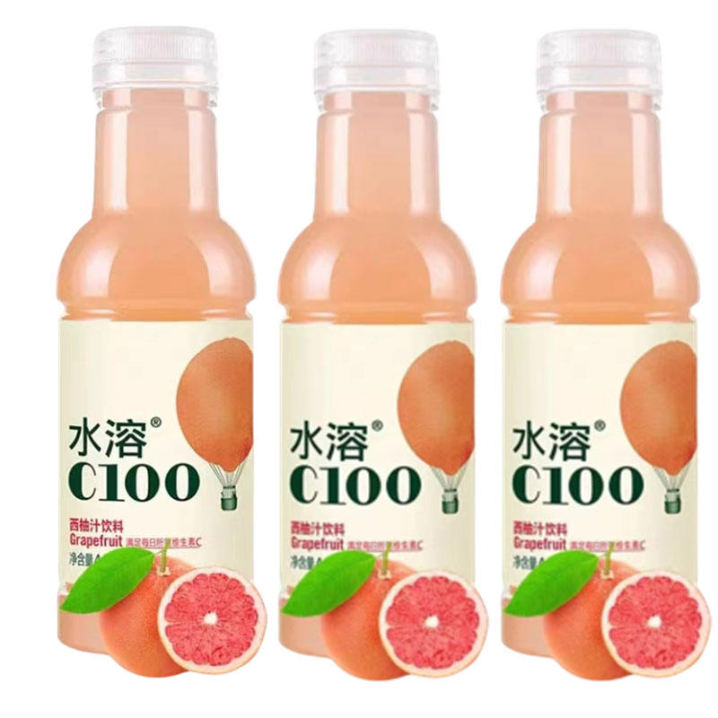 Nongfu Spring Water-Soluble C100 Grapefruit Soft Drink - Fruity Lemon ...