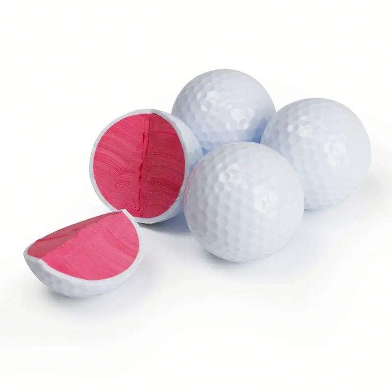 Wholesale Two Layers Golf Tournament Ball Custom Logo Golf Ball With ...