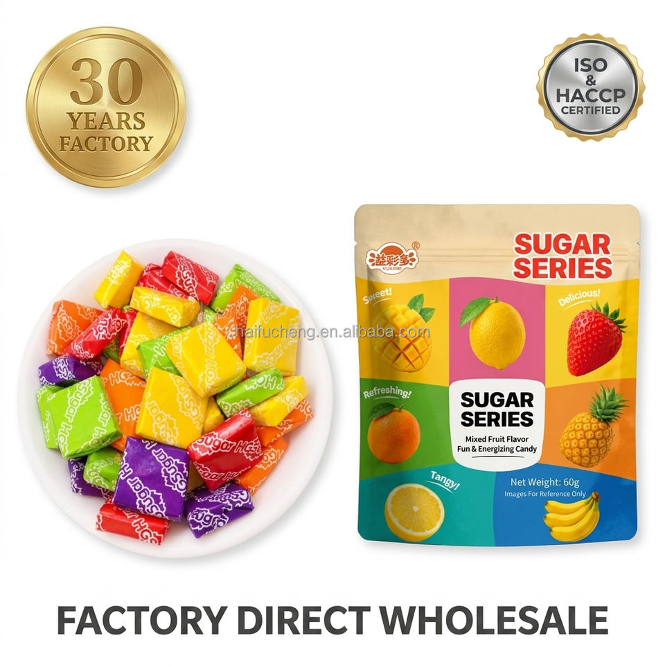 Wholesale Fruity Chewy Gummy Candy Assorted Flavors Bulk Bag Factory ...