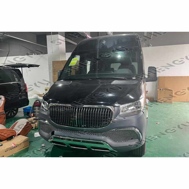 Auto Body System Facelift Front bumper with Grille for Mercedes benz ...