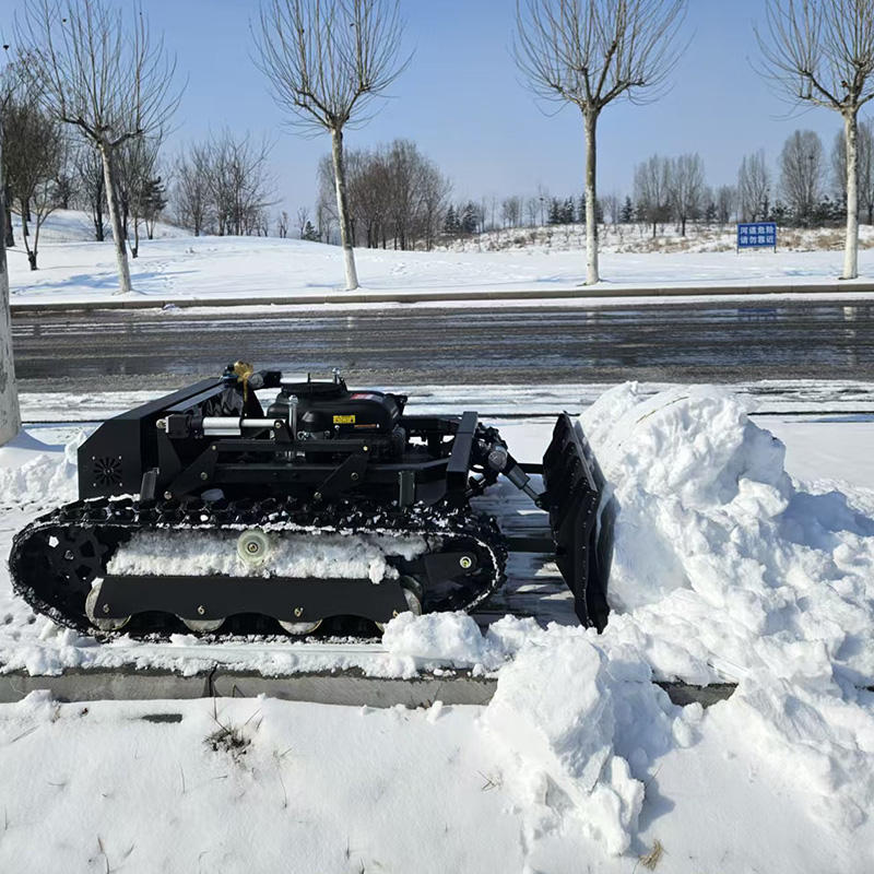 Robot Lawn Mower Snow Shovel Grass Cutter CE EPA Certification Track ...