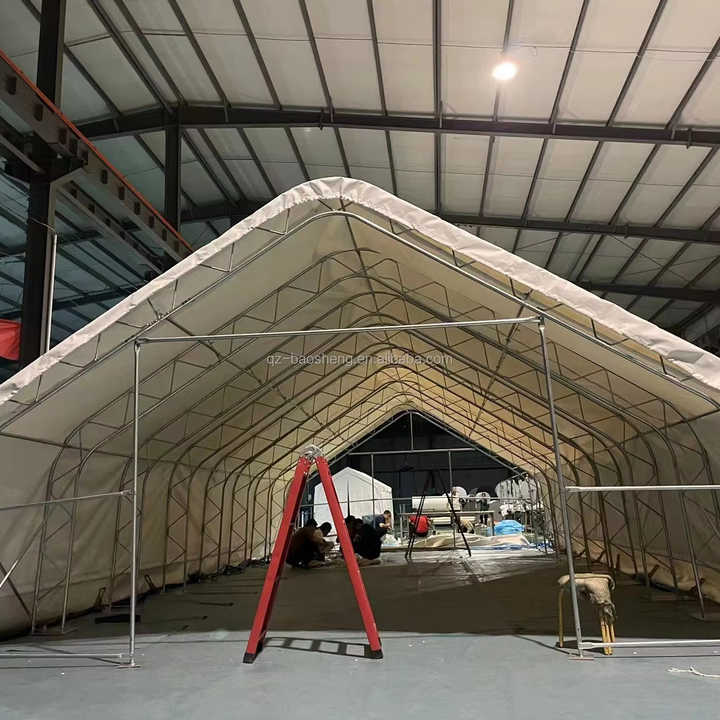 High Quality Steel Frame Container Shelter for Textile Processing ...