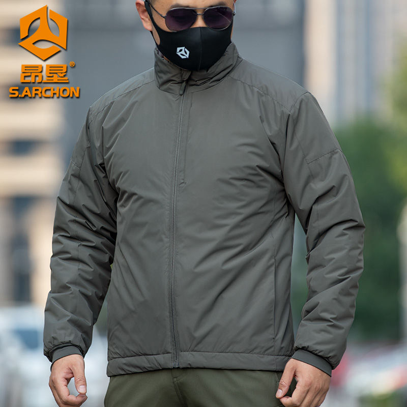 Sarchon Thermal Reflective Tactical Warm Jacket for Men; Winter ...