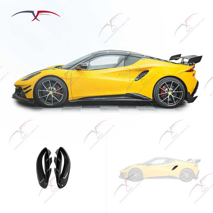 Car Body Kit Modified with Mono Style Carbon Fiber Rear Fender air ...