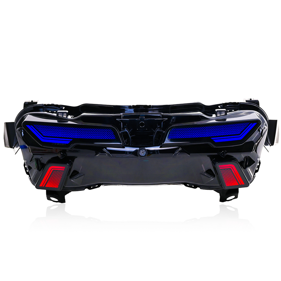 SHARK POWER LED RGB Tail Light for Yamaha Nmax Turbo V3 | Turn Signal ...