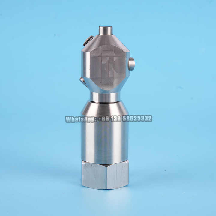 360 Degree Tank Cleaning Rotating Nozzles With 4 Spray Holes, Rotating ...