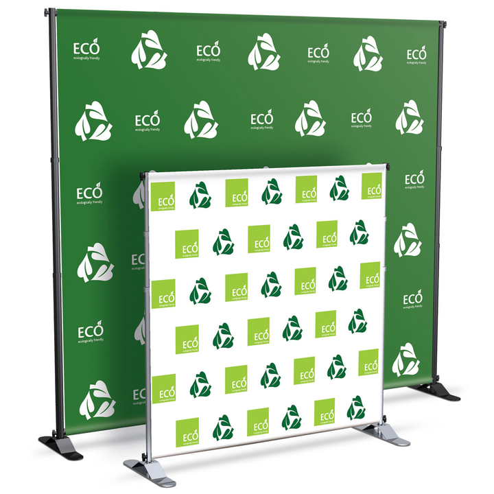 8x10 FT Heavy Duty Backdrop Banner Stand, Professional Step and Repeat ...