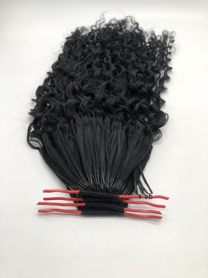 2025 Most Beautiful 100% Virgin Chinese Hair Twin Tip Hair Extensions ...