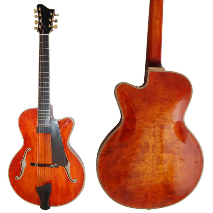 17inch Custom 7 String Handcrafted Archtop Jazz Guitar