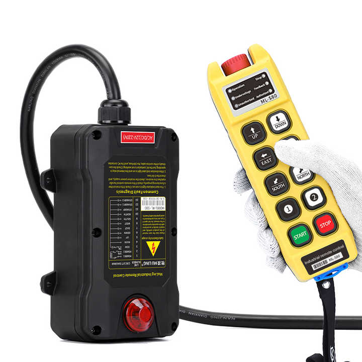 ML-S80 Industrial Crane Wireless Remote Control 12-440V Good Quality ...