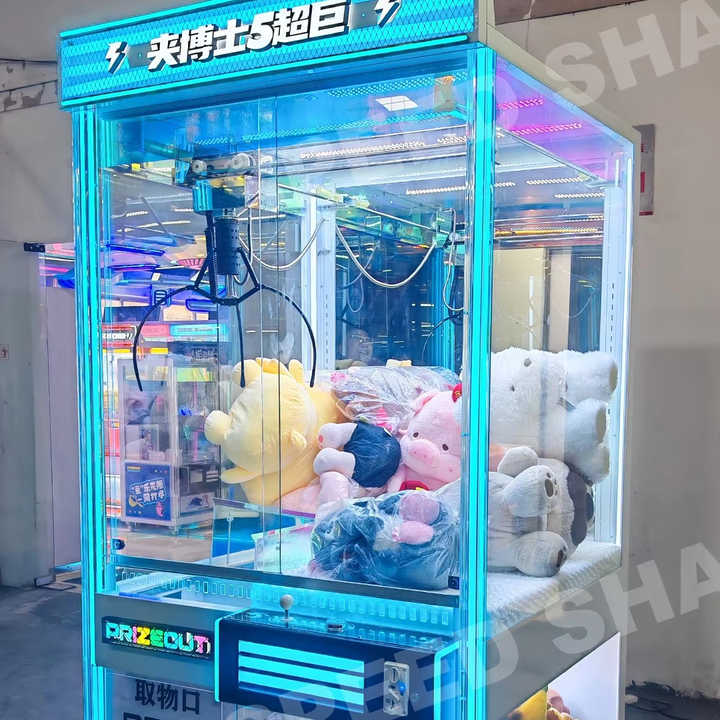 Coin Operated Crane Machine Big & Doll Claw Machine, Amusement Game ...