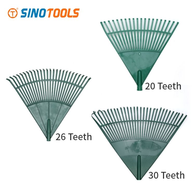 20 Teeth, 26 Teeth, 30 Teeth Garden Rakes - Durable & Efficient