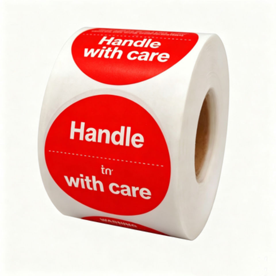 Custom Waterproof Paper Adhesive Labels, Printed Craft Stickers ...