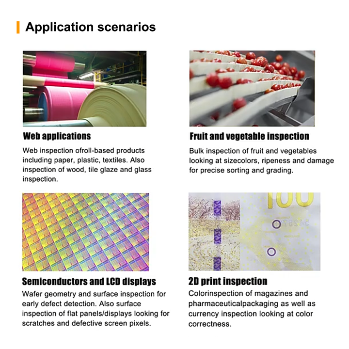 Low Cost 4K Hyperspectral RGB+NIR Imaging Camera for Sorting