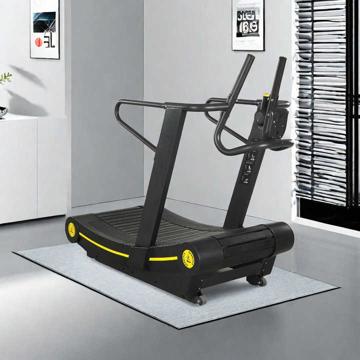 Rouser Fitness Curved Mechanical Treadmill - Manual Gym Equipment