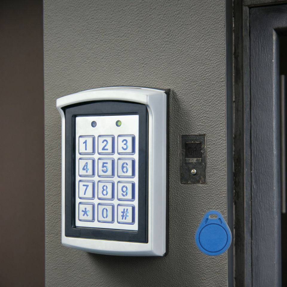 Access Control Stainless Steel 125khz Standalone Keypad Door Lock RFID ...