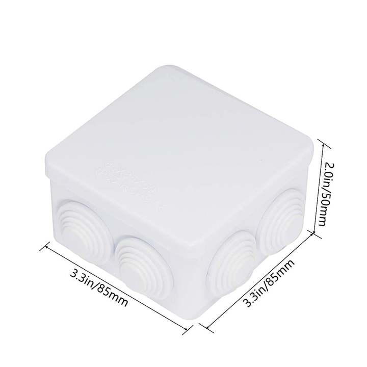 85*85*50mm Waterproof ABS Plastic enclosure Junction Box Universal ...