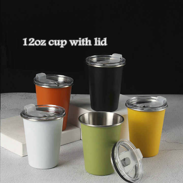 500ml 16oz Outdoor Powder Coated Travel Camping Camper Cups