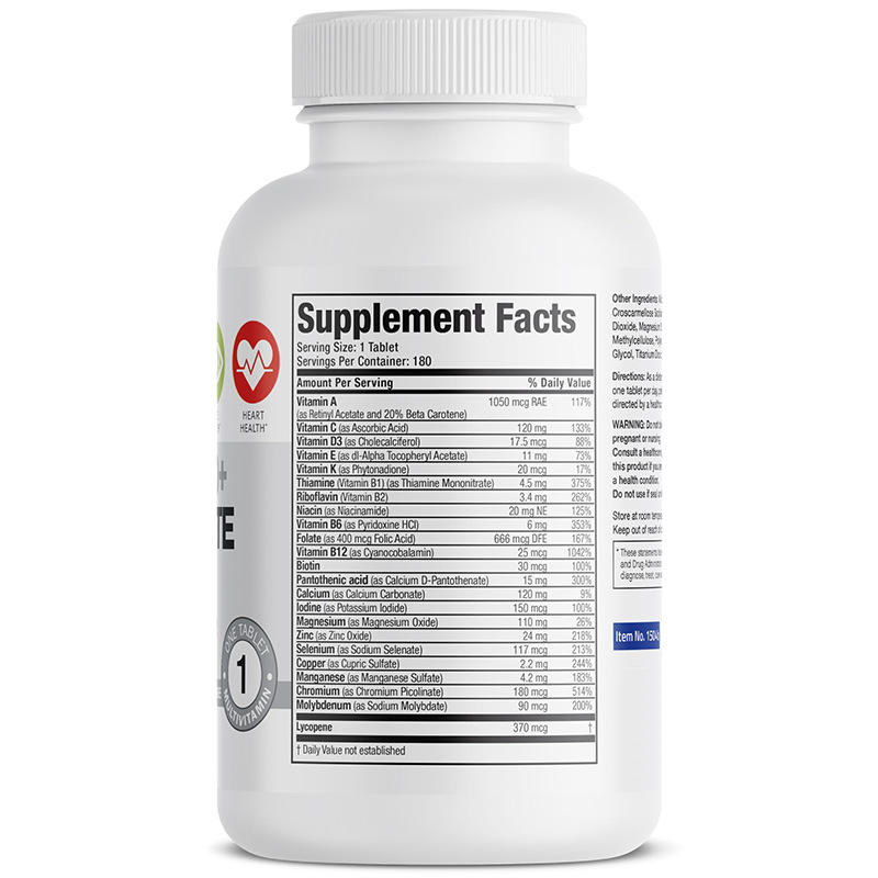 OEM Formula Multivitamins Supplement Tablets for Men Adult Multivitamin ...