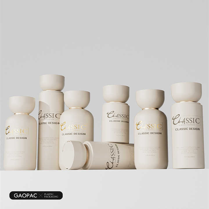 New Arrival 2025 Unique Lotion Bottles Body Wash and Body Cream Plastic Squeeze Bottles Shampoo ...