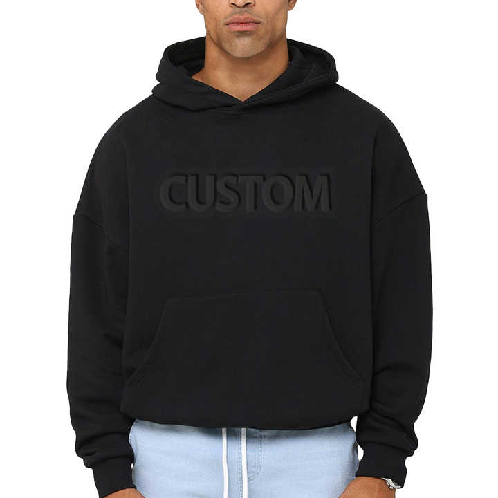 CUSTOM Factory Boxy Fit Hoodies 500 Gsm Oversized Sweatshirts Hoodie ...