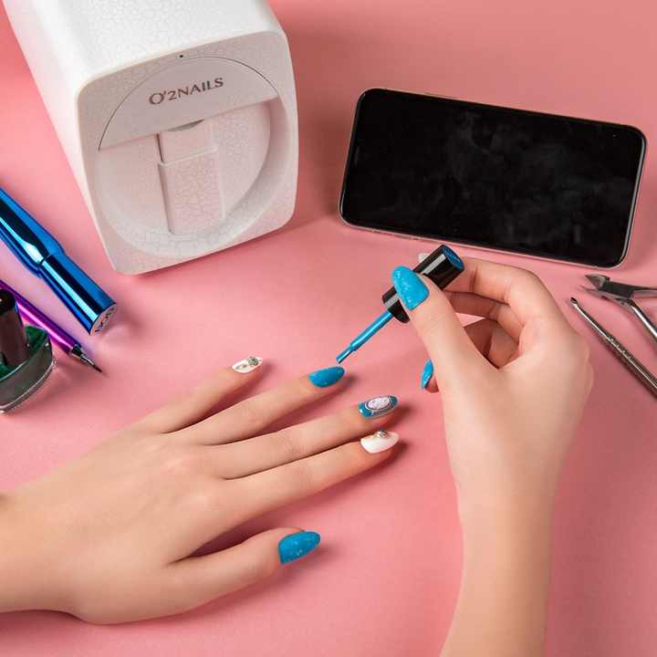 Mini Nail Printer - Smart 3D Art for Perfect Nails
