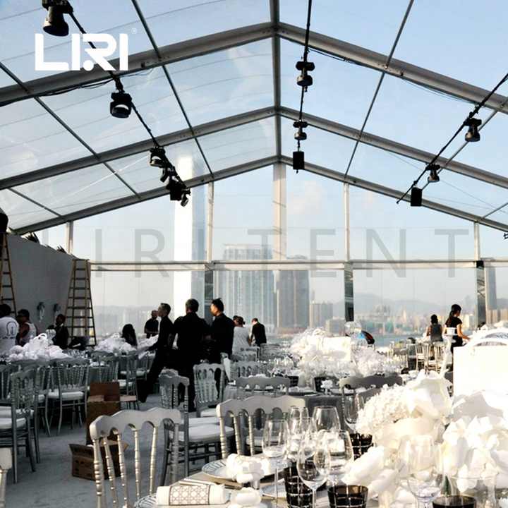 50x50m Large Outdoor Clear Permanent Luxury Concert Marquee Event Tents ...