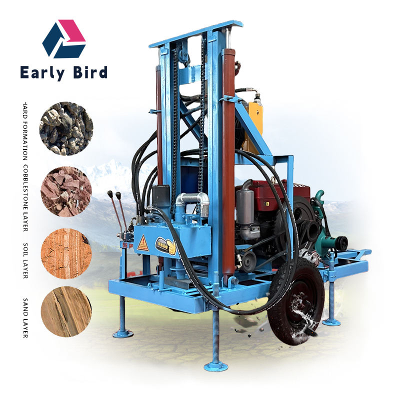 New Arrival Portable Water Well Drilling Rig Machine Small 220V ...