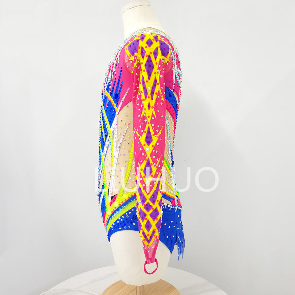 LIUHUO New Design Rhythmic Gymnastics Leotards Dance Costumes Girls ...