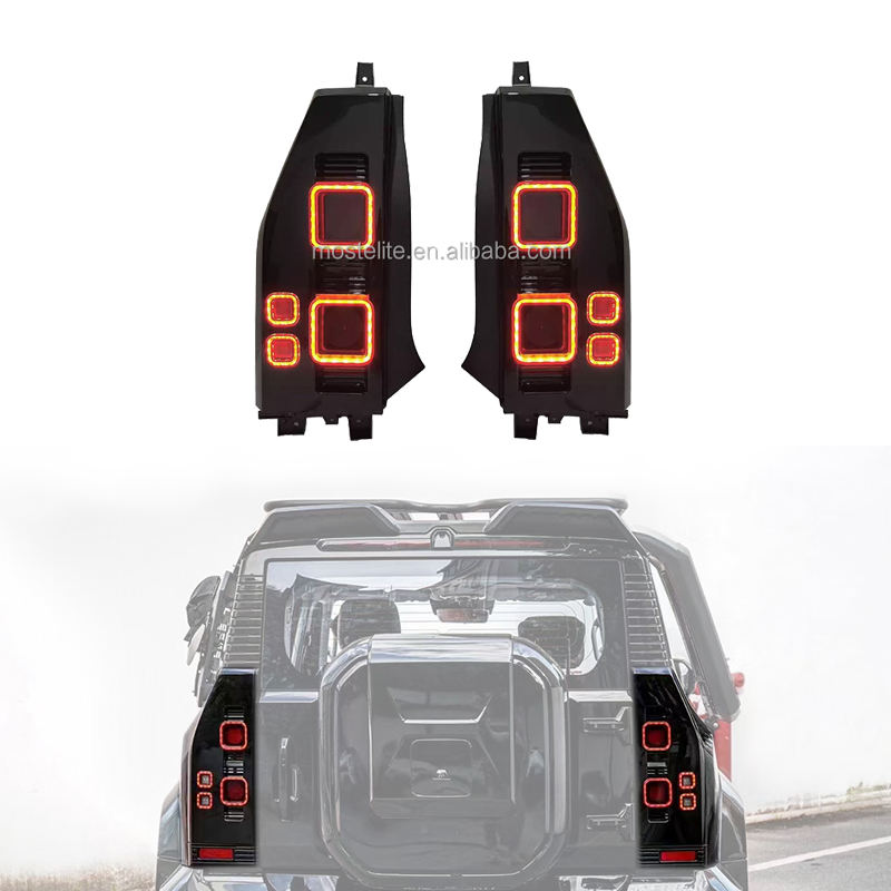 Upgrade Car LED Lamp Taillights Back Rear Turning Tail Light Assembly ...