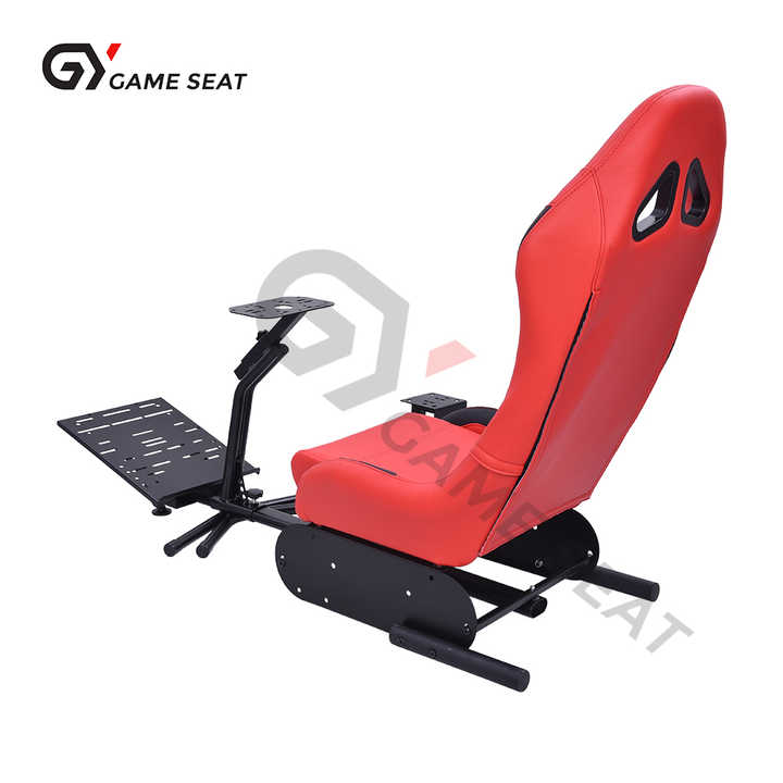 GY021 Custom Adjustable Sim Race Chair Play Game Racing Simulator Seat ...