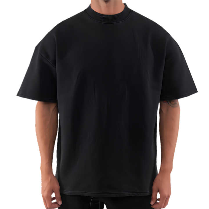 250gsm Drop Shoulder Graphic Heavyweight T-shirt Luxury Blank Heavy ...