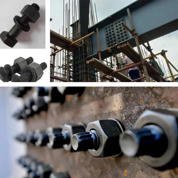 10.9S Grade Bolt Steel Structural Round Head High Strength Bolt Gb3632 ...