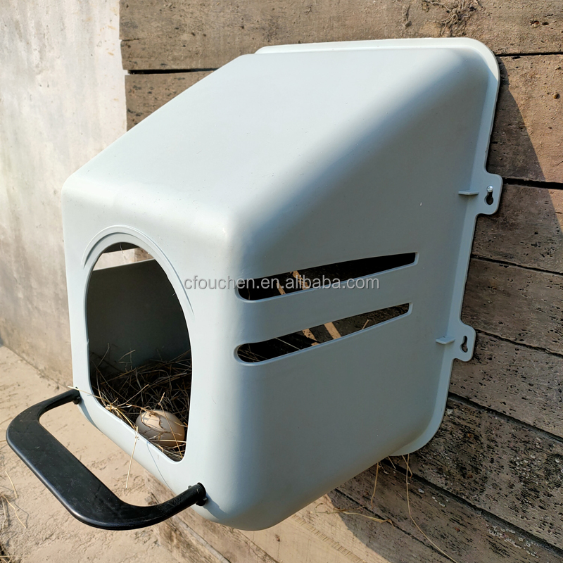 Ouchen plastic single chicken nesting box nest box chicken house for ...