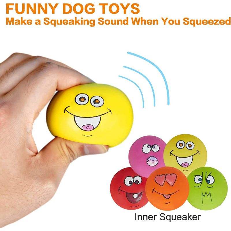 Smiley Pet Dog Toys - Fun, Durable Chew Toys for Dogs