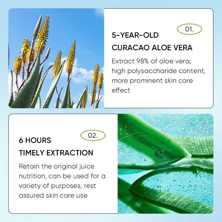 SADOER Organic Skin Toner - Natural Aloe Vera Facial Toner