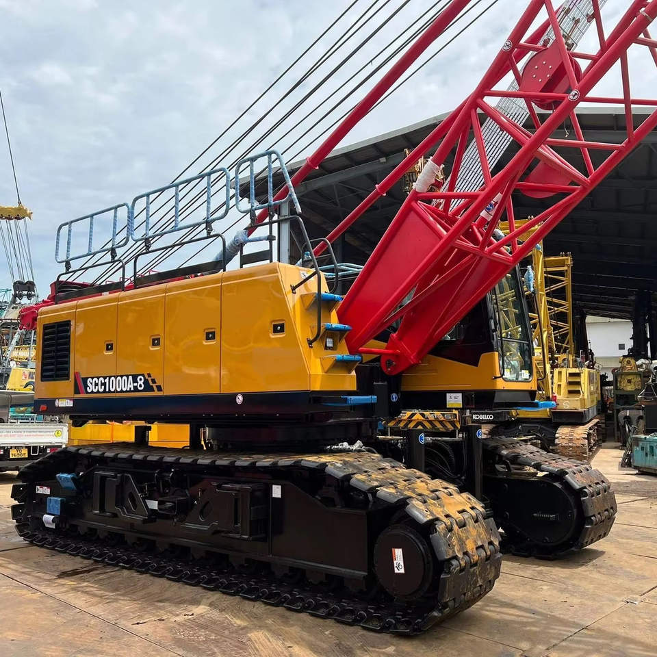 SCC1000A-8 Robust Efficient Crawler Crane 100 Ton Lifting Machinery for ...
