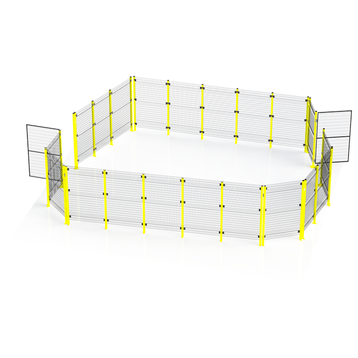 METALTEC Safety Fencing - Durable & Quick-Assembly Guarding