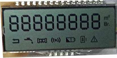 Custom 7 Segment Mono Monochrome Digit Tn Stn Fstn Htn Lcd For Water Level Controller Meter ...
