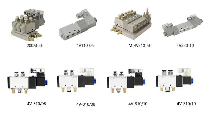 Pneumatic Manual Slide and Exhaust Valves HSV06 HSV08 HSV10 HSV15 1/4 ...