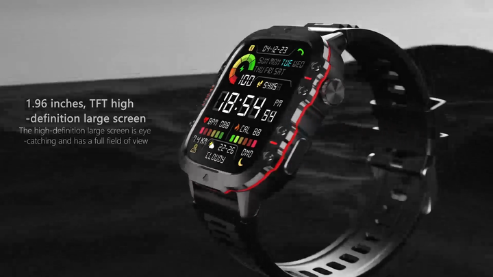 2024 Smartwatch QX11 - Fitness Tracker with 5-10 Days Battery