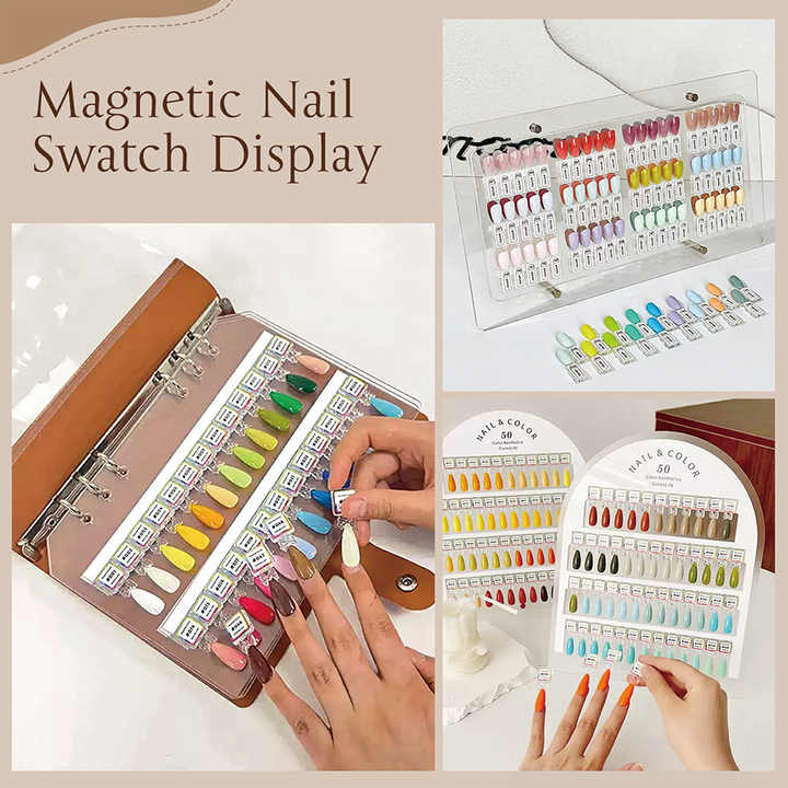 MissGel 2026 New Design Magnetic Nail Art Show Shelf Nail Polish Gel ...