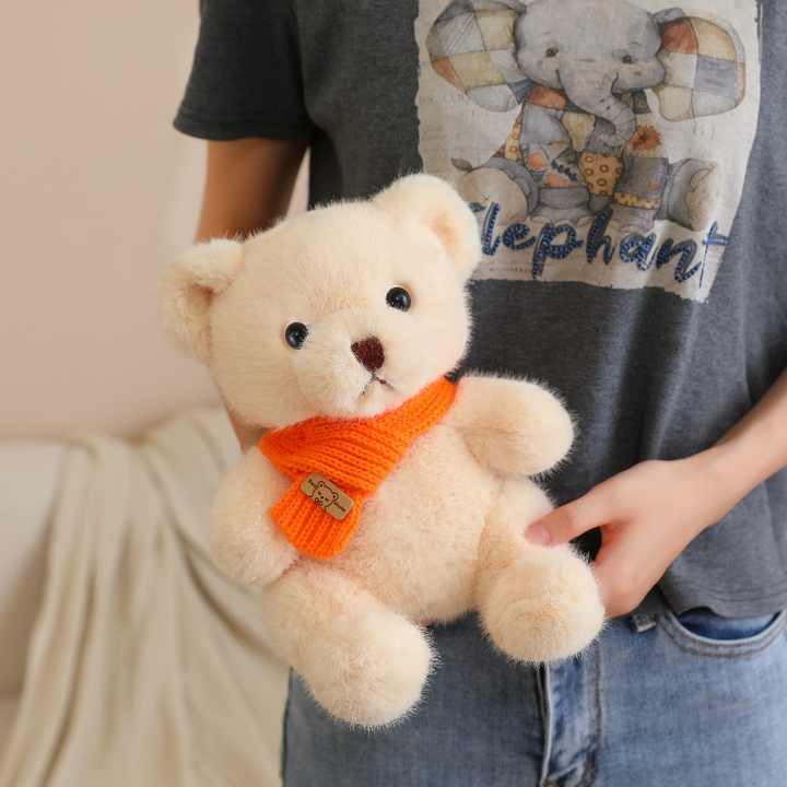 Personalized Teddy Bear Baby Shower Decorations Cute Bear Teddy Scarf ...