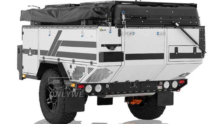 Onlywe Australian Standards Small Caravan Off Grid Travel Trailer Mini ...
