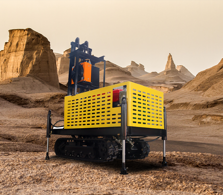 260m Full Hydraulic Crawler Water Well Drilling Rig for Mining ...