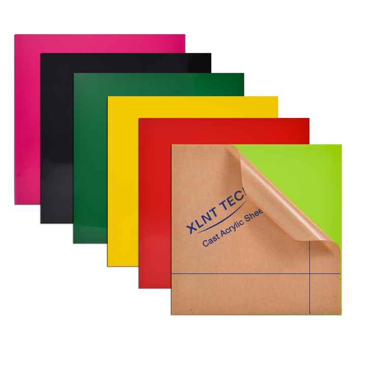 Acrylic Sheets 1/8 Thick Color Acrylic Sheets Panel with Protective ...