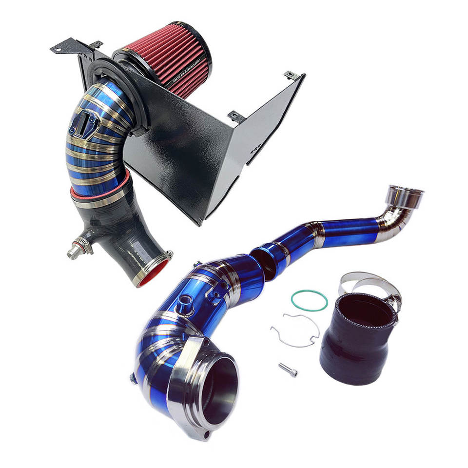 New High-Flow Titanium Intake with Inlet + Charge Pipe-for for G42M240i ...