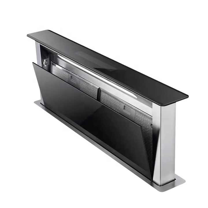 Electric Stainless Steel Desktop Range Hood LED 600mm Slide-Out ...